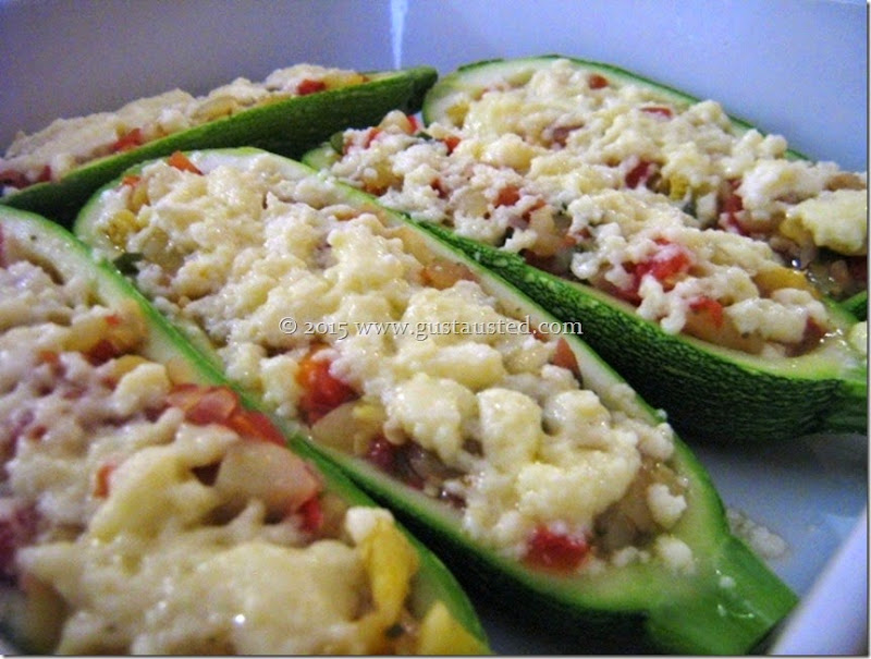 Para la Cuaresma Calabacitas Rellenas. Muy mexicanas. Qué sabrosas son ...