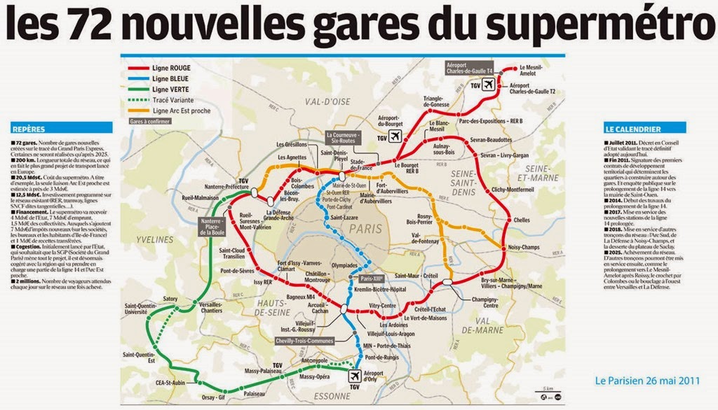 Grand Paris et Grand Métro | Visites guidées à Paris : + de 50 visites ...