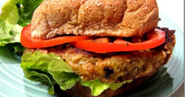 Cà tím burger - Kim | Ẩm Thực Chay