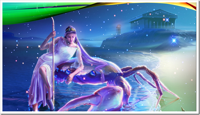 Hera, Carcinos y el segundo trabajo de Heracles