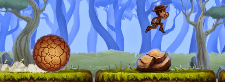 Indie Retro News: La Mole - Free run and jump platformer