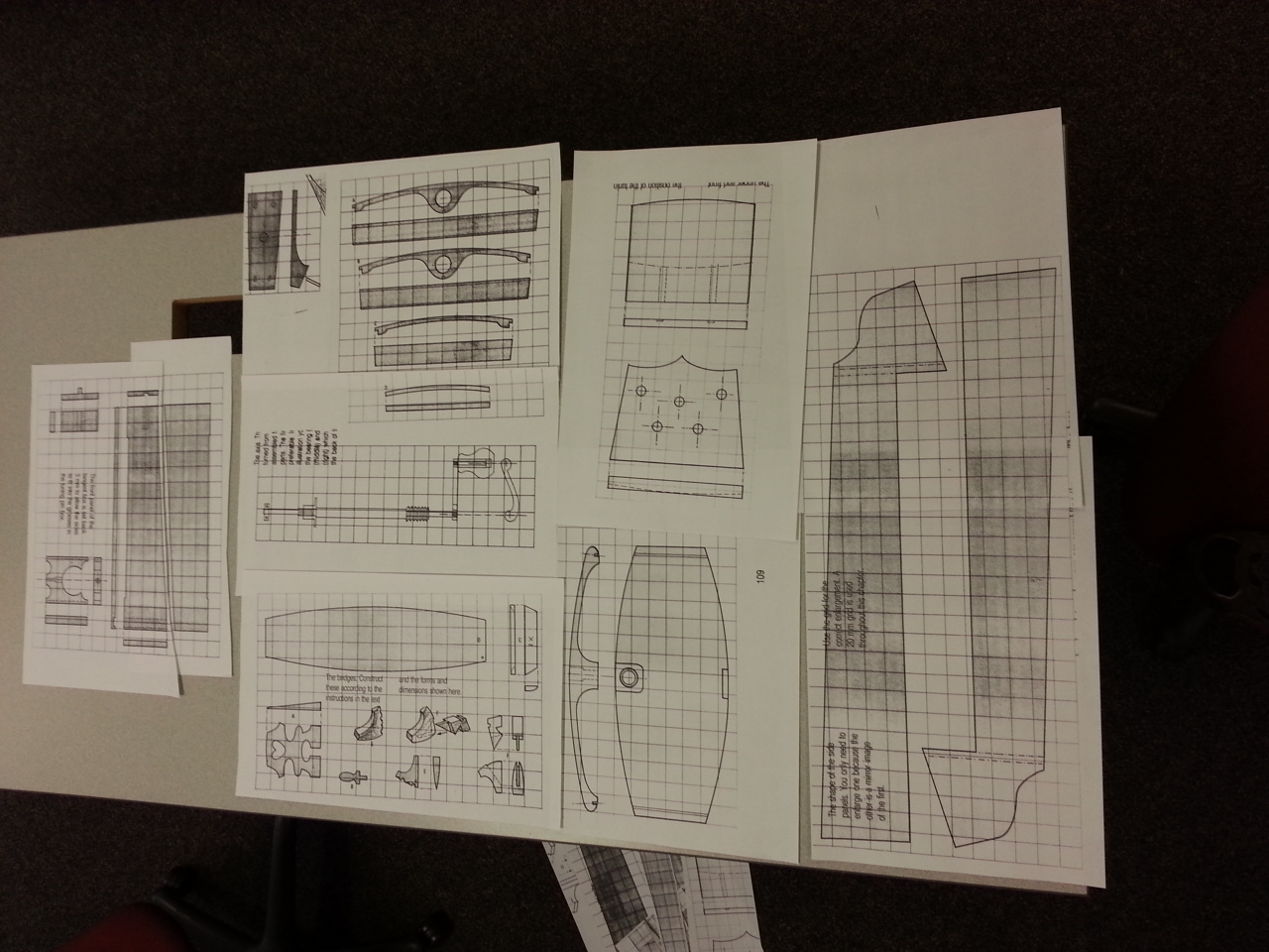 Building the Dewit Hurdy Gurdy: And then there were blueprints