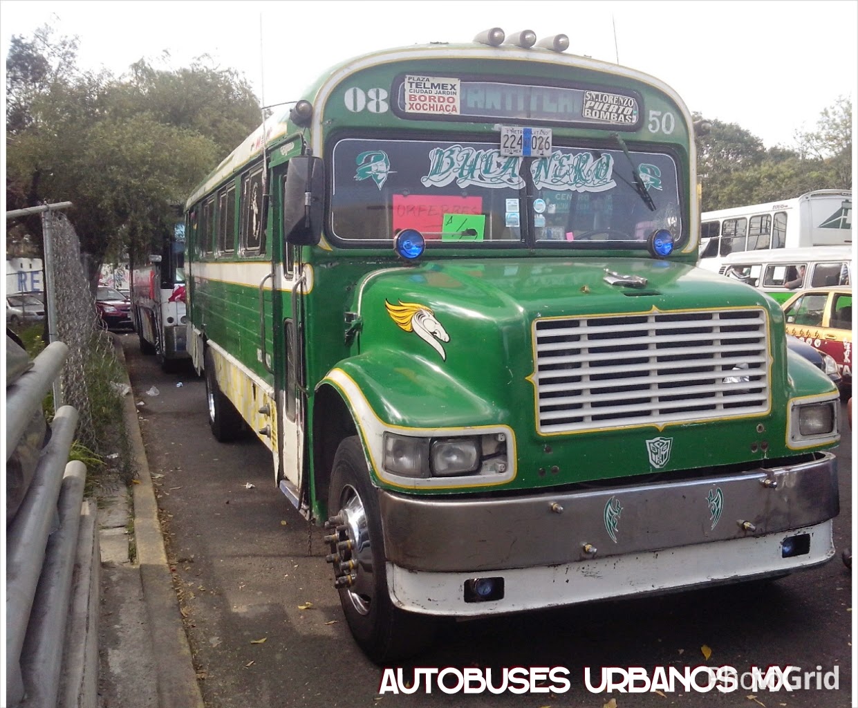 Transporte público, autobuses y microbuses CDMX.: Dina Capre Convencional