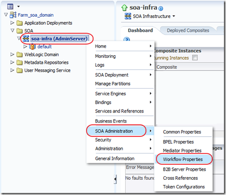 SOA : Configuring E-Mail Driver | Oracle Middleware
