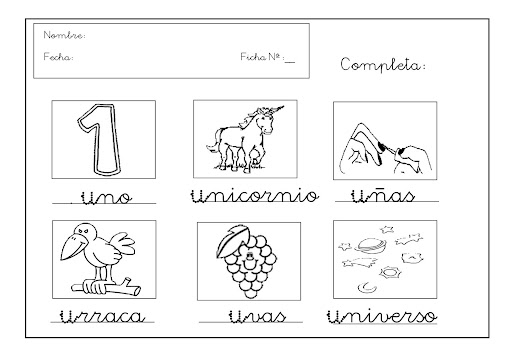 Cosas con u para niños - Imagui