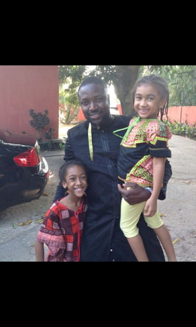 Ghanaian Actor Majid Michel shows off his Beautiful Wife and Daughters ...