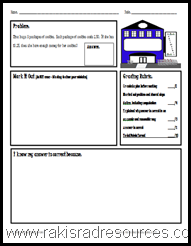 A Free Month on Problem Solving Path - Classroom Freebies