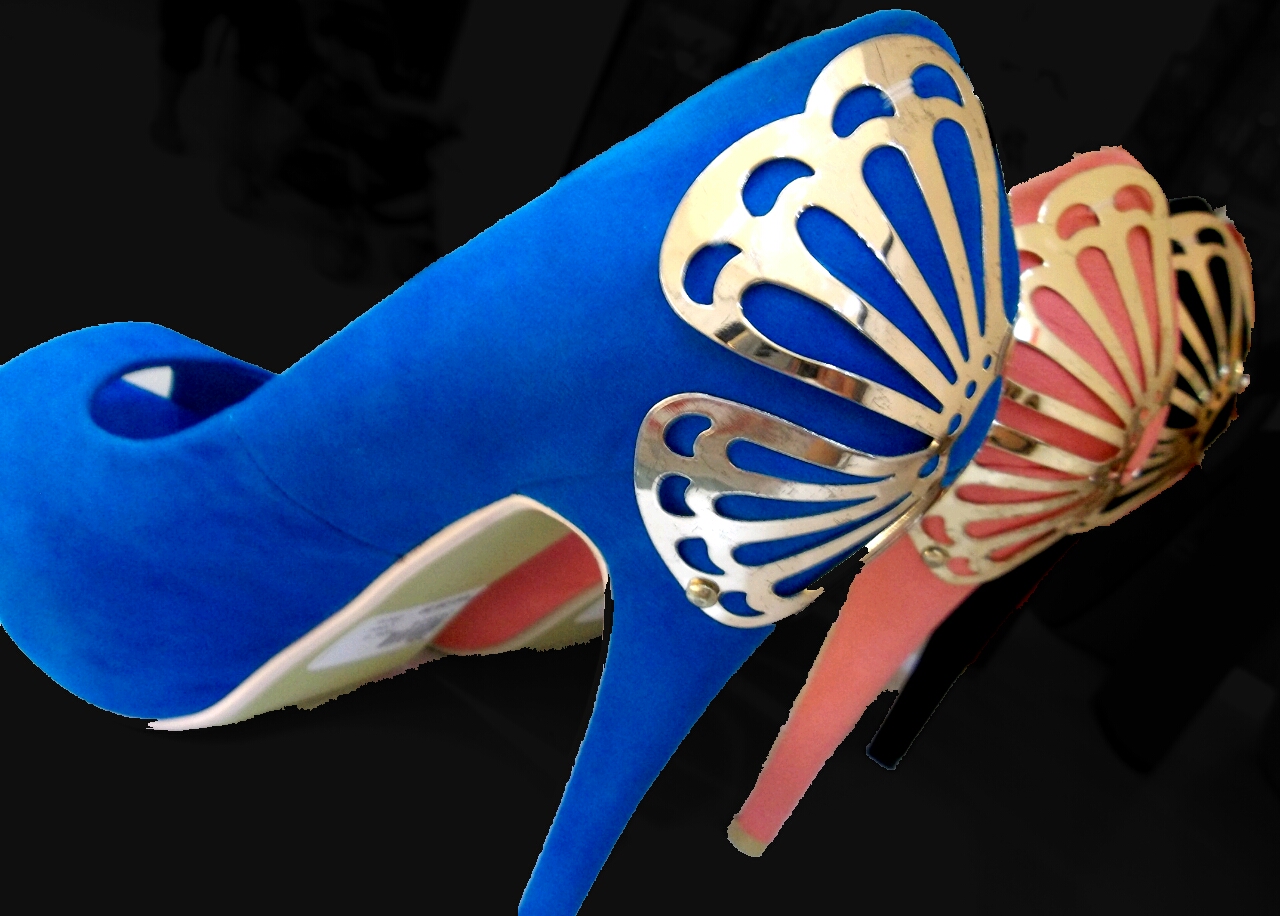 TUMIT by Solesista: Butterfly Heels