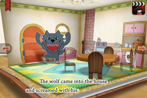 The Wolf and the Seven Lambs 大野狼與七隻小羊的3D故事書 – Dr.愛瘋 APP Navi