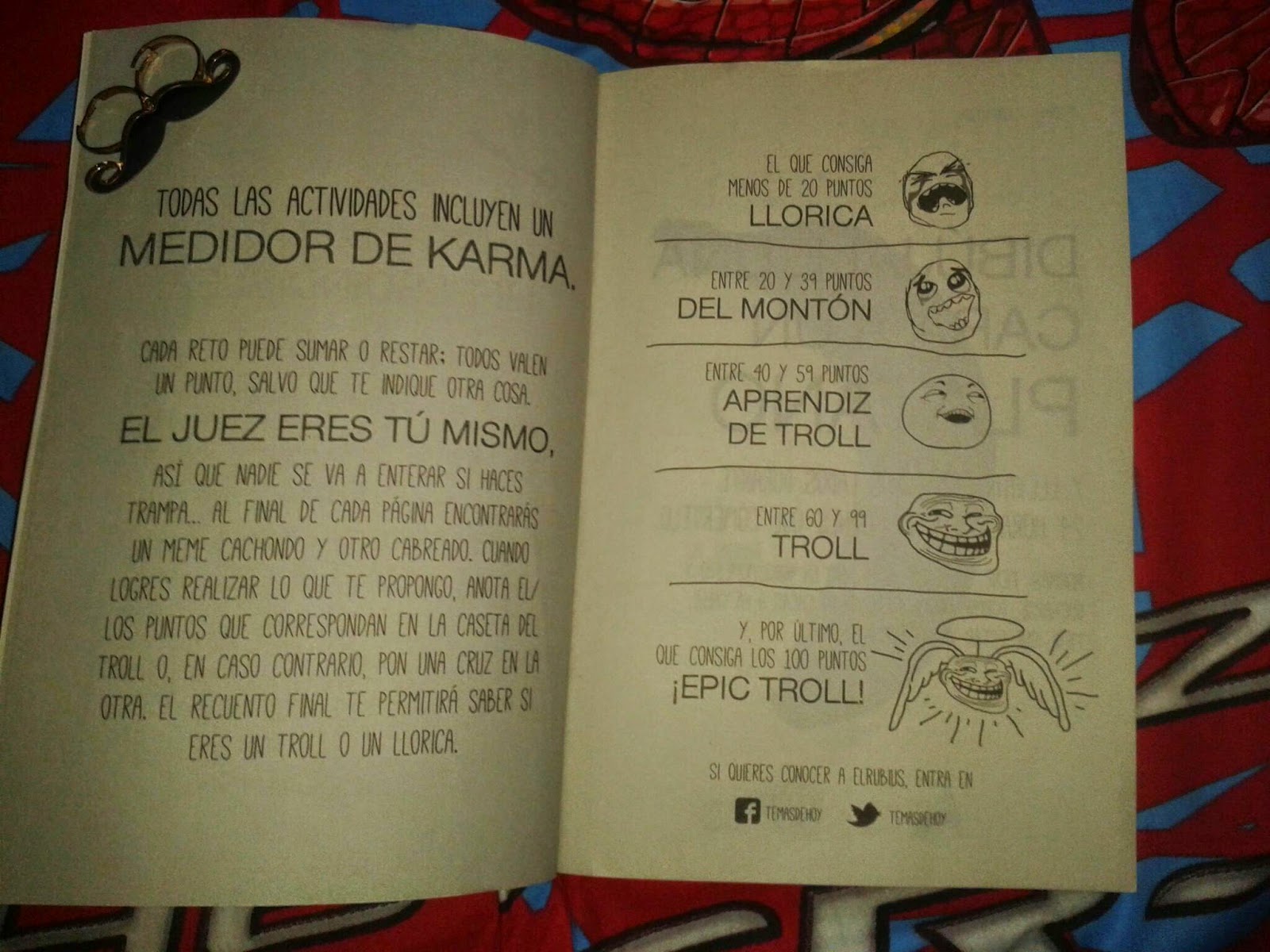 que acer cuando te aburres: ....retos el libro troll