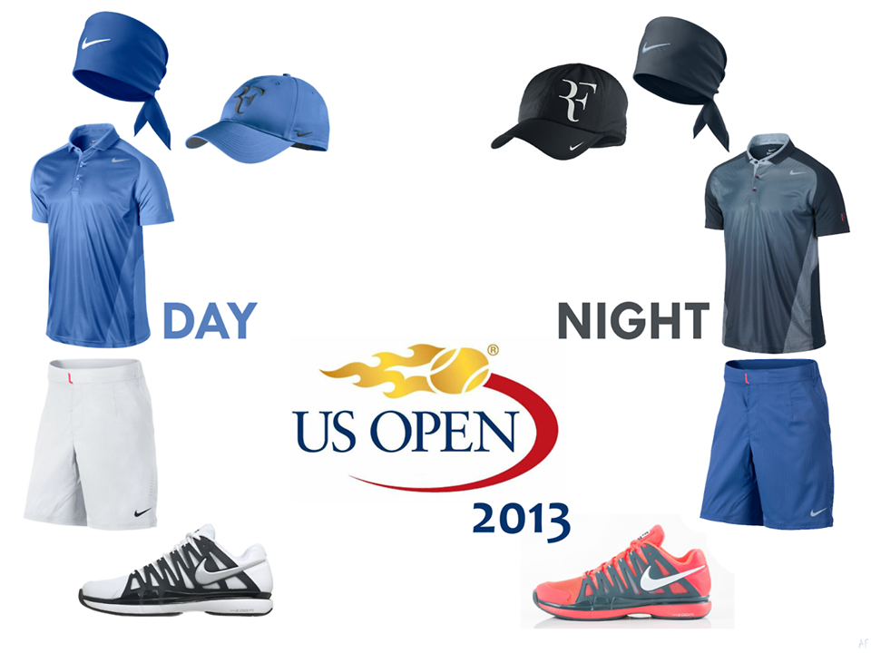 Roger Federer's US Open 2013 Outfit ~ Roger Federer The Champ