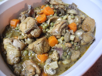 Stew Chicken with Pigeon Peas
