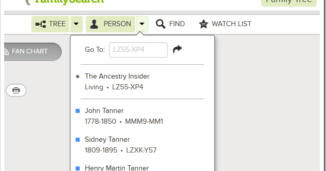 The Ancestry Insider: FamilySearch Family Tree Navigation Features