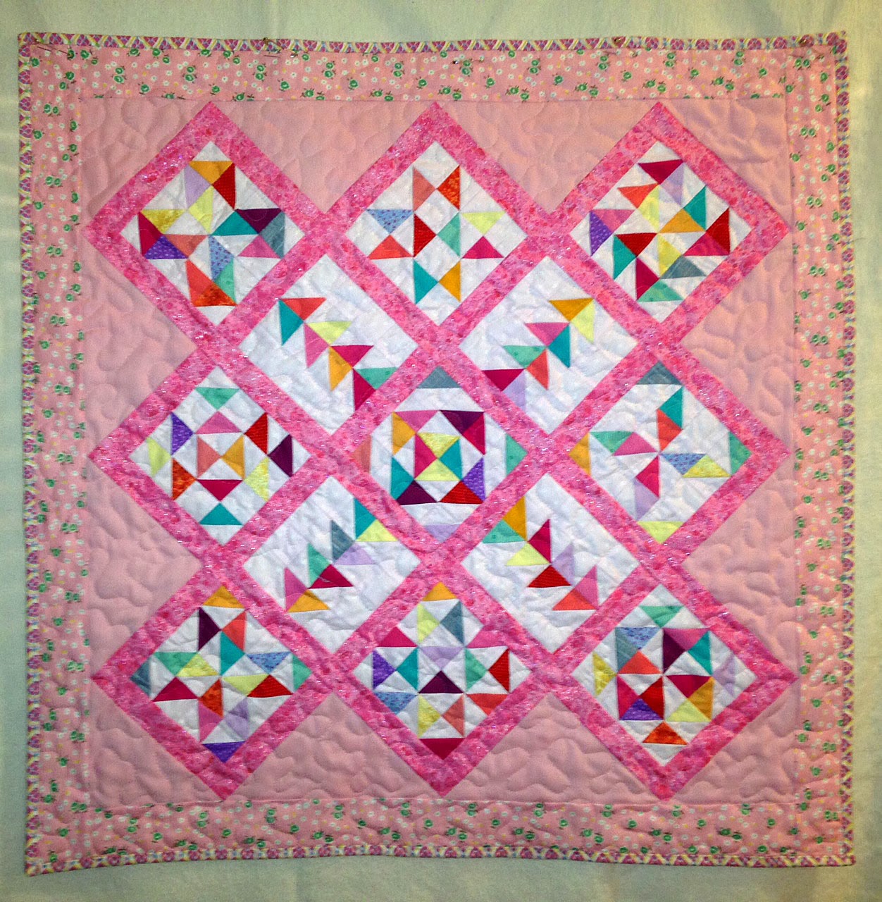 Wraggedypatches: Mackenzie's Dolly has a Quilt