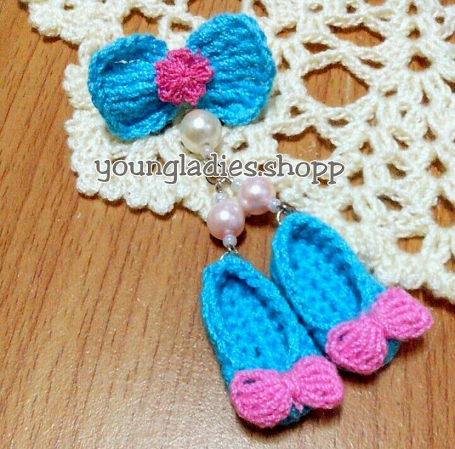 youngladieshome: Crochet Mini Shoes Pattern