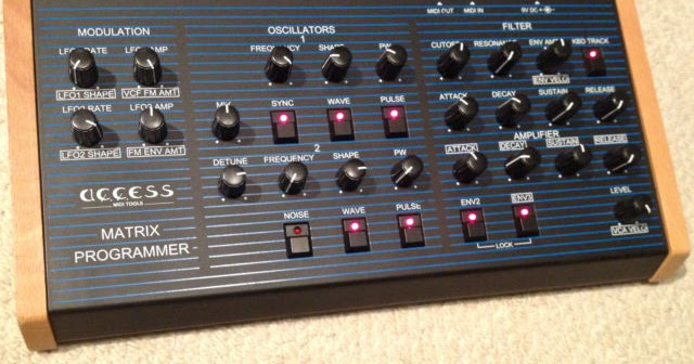 MATRIXSYNTH: ACCESS OBERHEIM MATRIX Synth Midi Programmer