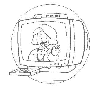 MEDIA COLORING PAGE