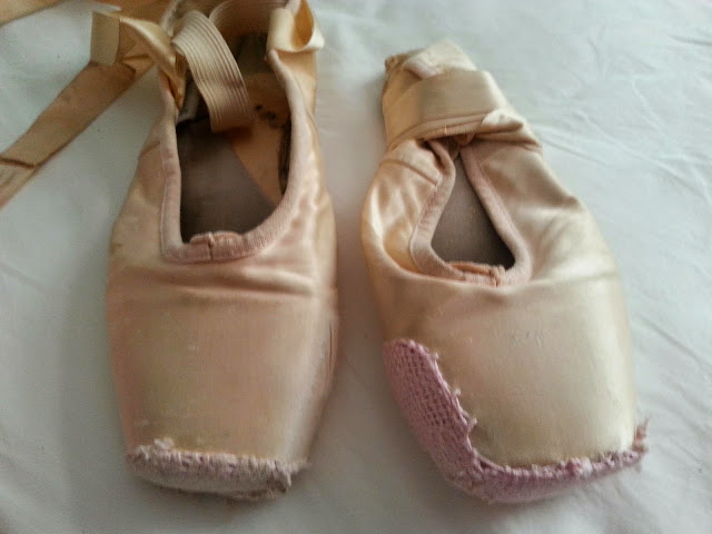 Healing Rain on a Sunny Day: How to Darn Pointe Shoes