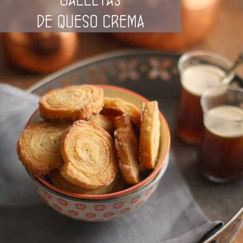 Galletas de queso crema - Lola en la cocina