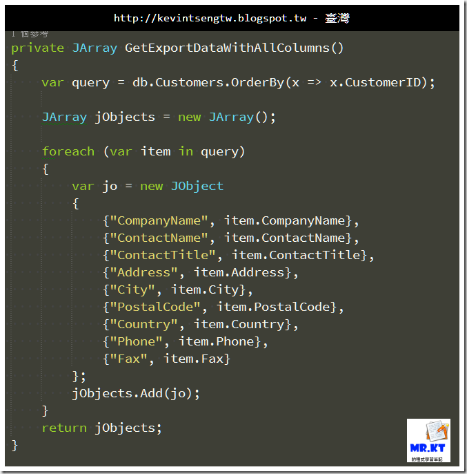 Mrkt 的程式學習筆記 Aspnet Mvc 匯出 Excel 讓使用者挑選要匯出的資料欄位 Part2