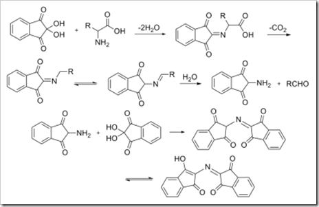 Biochemistry Den: Ninhydrin test or Ninhydrin reagent
