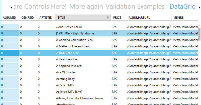 Dave Blogs: DataGrid style for MahApps.Metro - Update