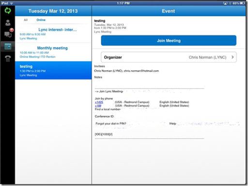 Launch lync web app - pilotsociety