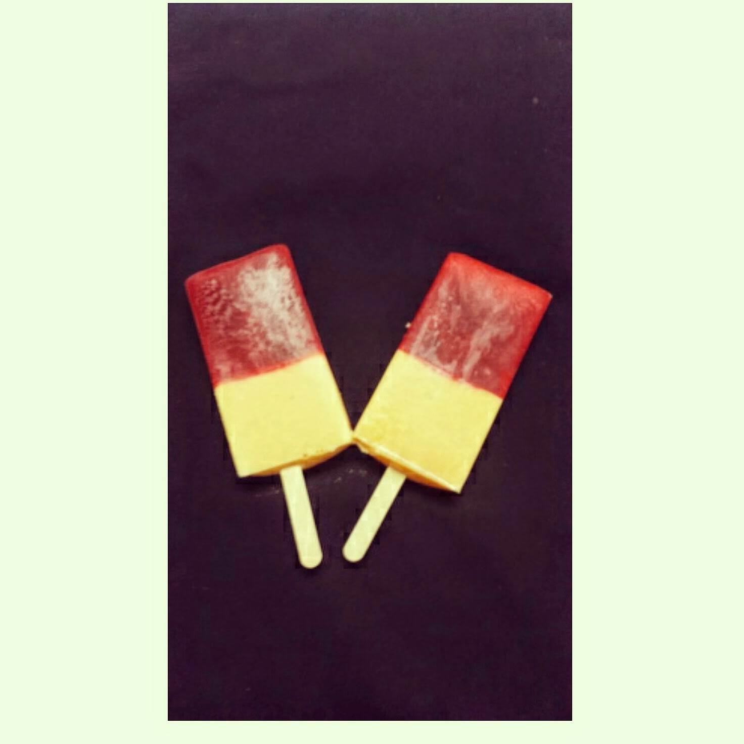 Paleteria La Monarca Michoacana: Paletas de Vanilla con Grosella ...