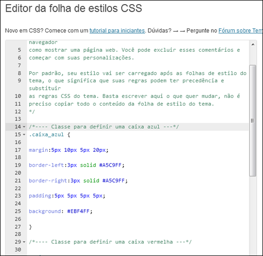 Como Usar Css No Wordpress ~ Visual Dicas