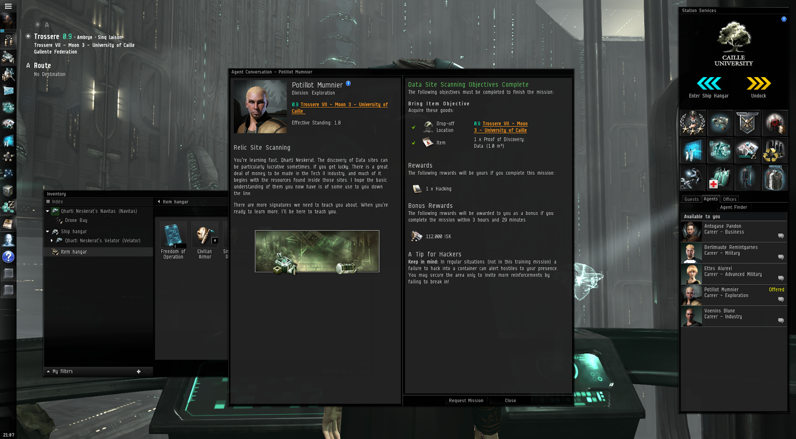 An EVE Adventure: Captain's Log - Day 2