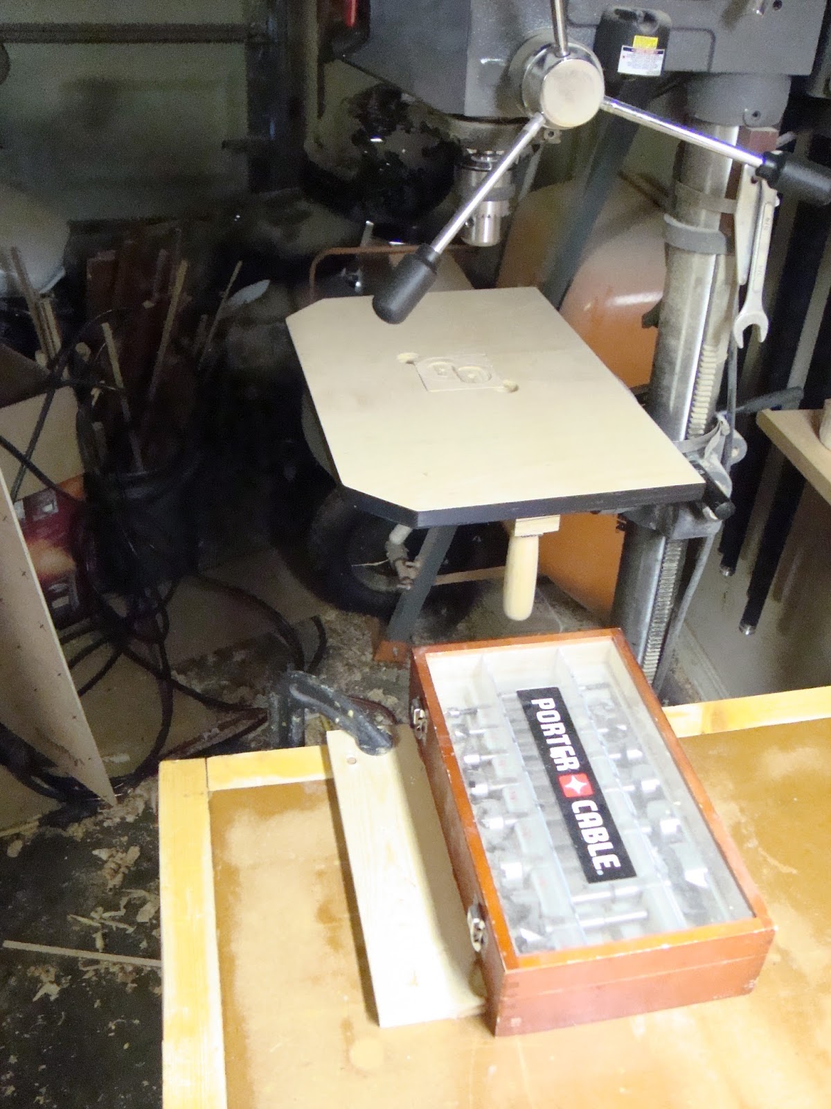 Brotherwood: Forstner Bit Storage Shelf and More Parts Storage Drawers