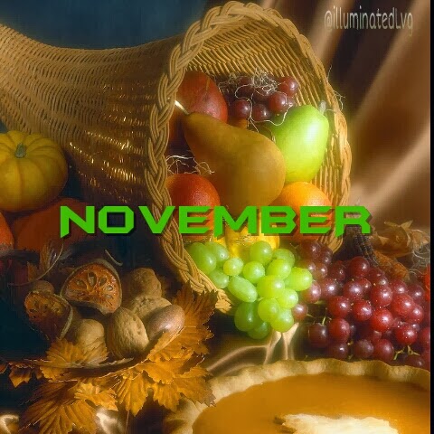 Illuminated Living: Creative Living | "November"