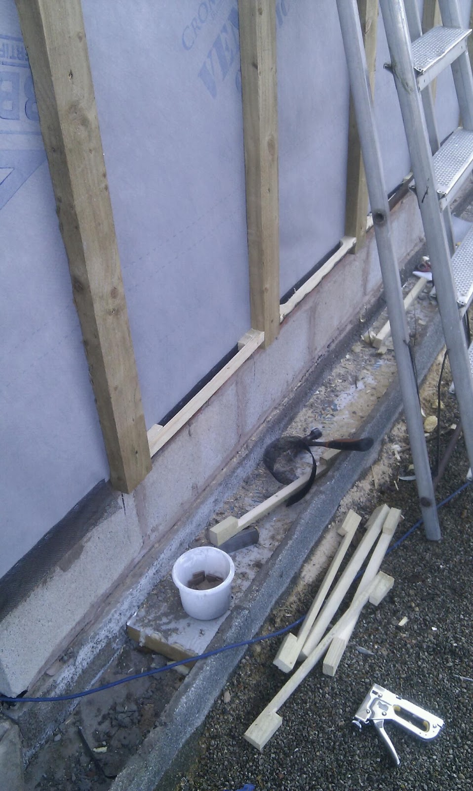 Station Road: Side wall cladding