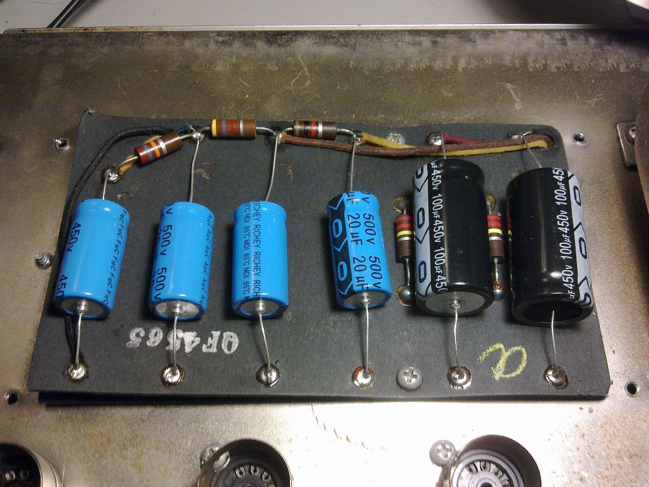 Paul P's Amps: AB165 Bassman Refurbishment & Modification