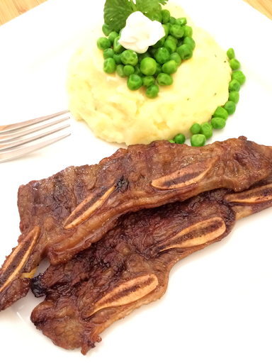 Stella's Meza: Teriyaki Beef Short Ribs