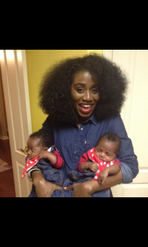 TY Bello shares Adorable Photos of her Cute Twins [LOOK]