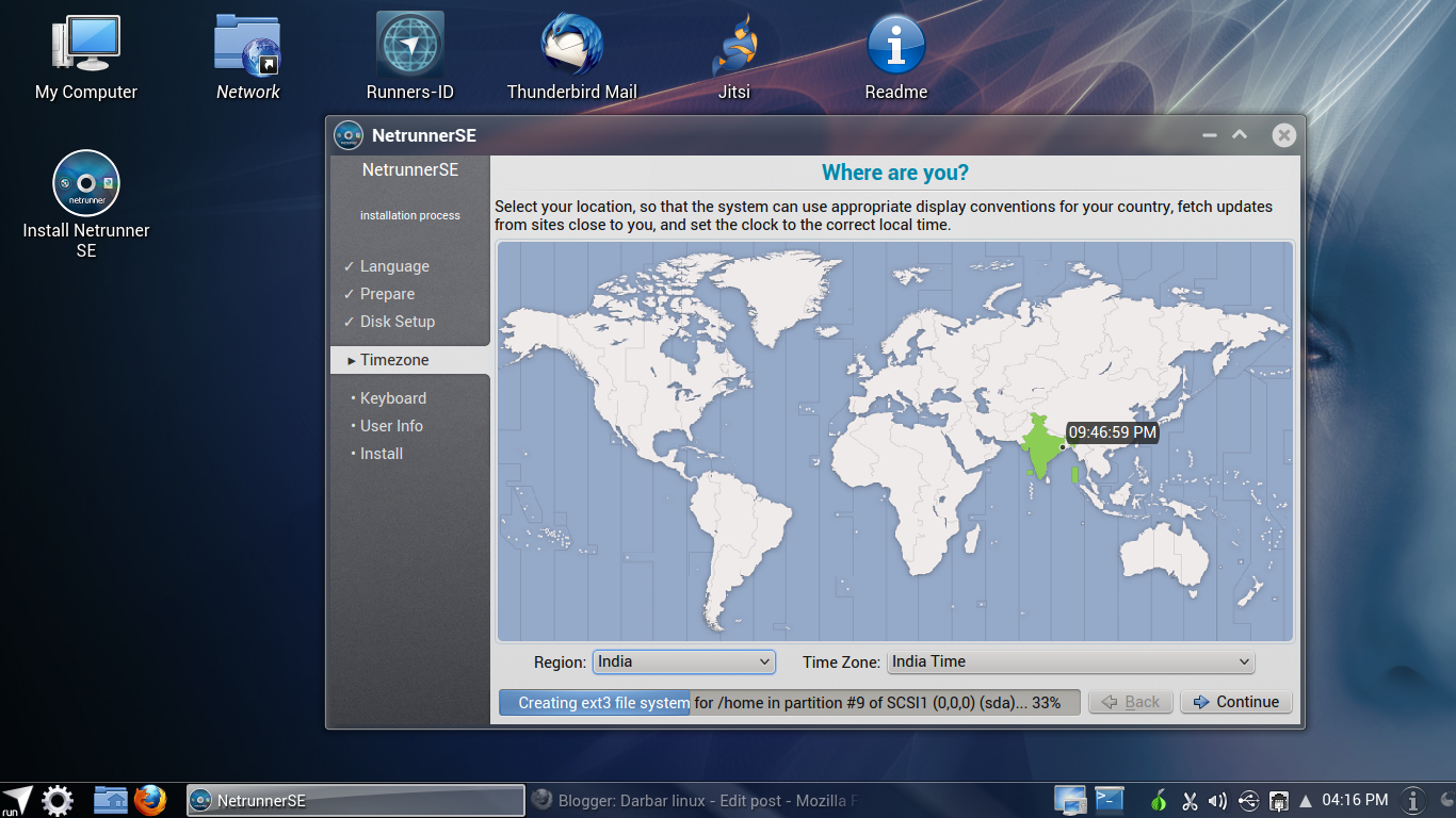 Darbar linux : Netrunner 13.06 "Enigma" Stealth Edition KDE Review : Secure your online privacy ...
