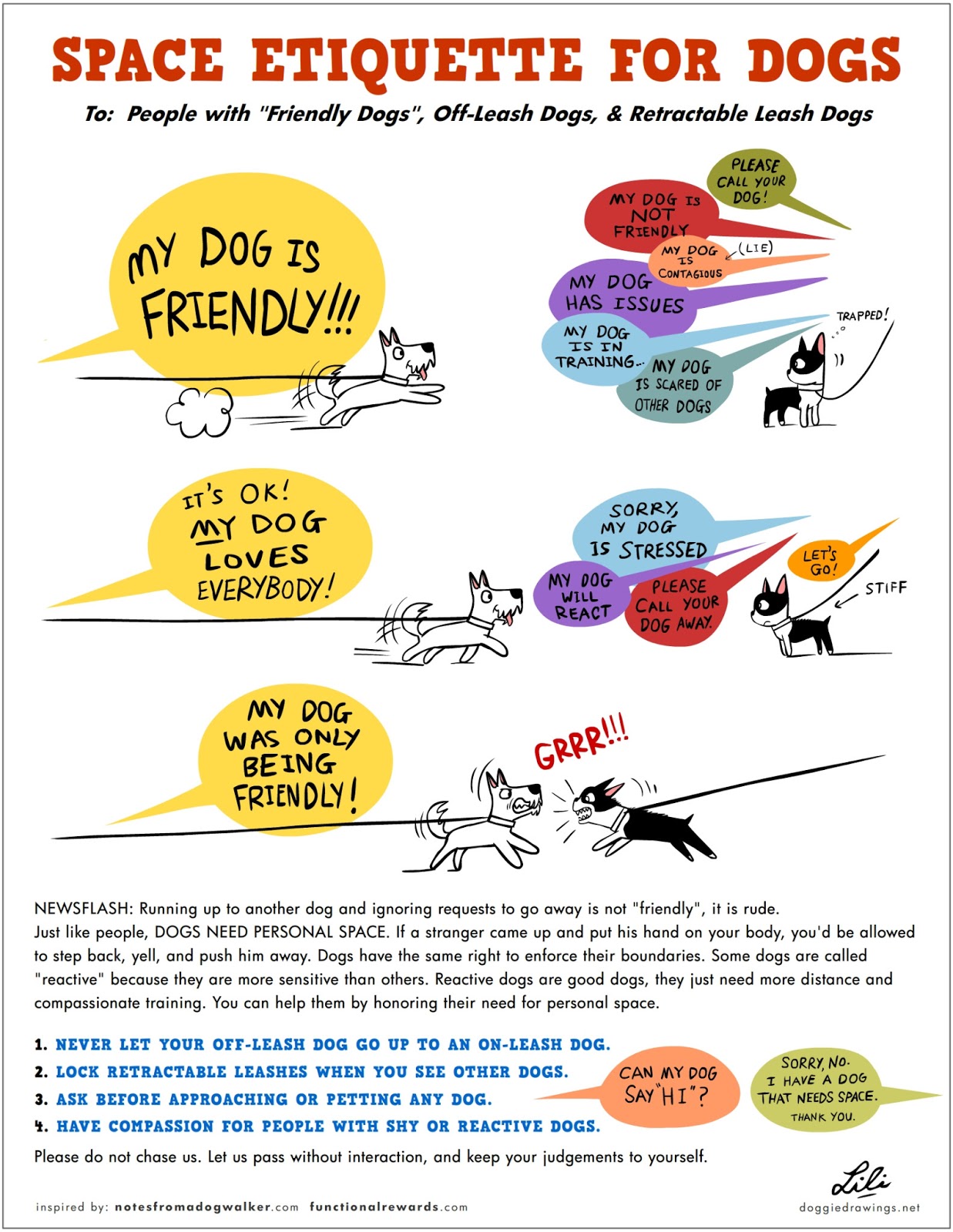 Top Dog Blog!: Dog Etiquette Rules
