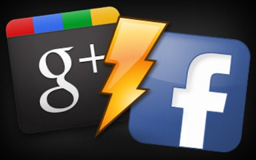 Fondo Google+ plus vs Facebook - Lo nuevo de hoy