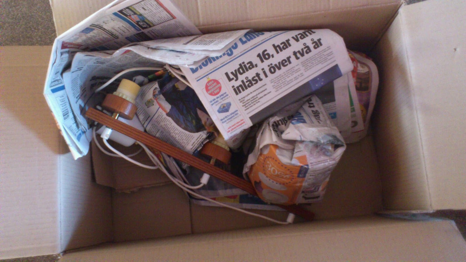 Vintage Spyglass: Ett paket med posten