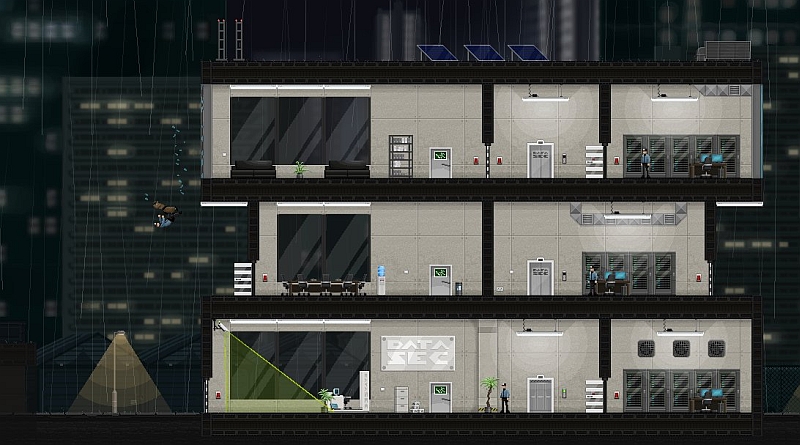 Indie Retro News: Gunpoint - A wicked 2D stealth game! +Demo
