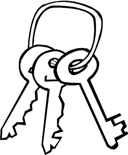 Dibujos de llaves para colorear - Imagui