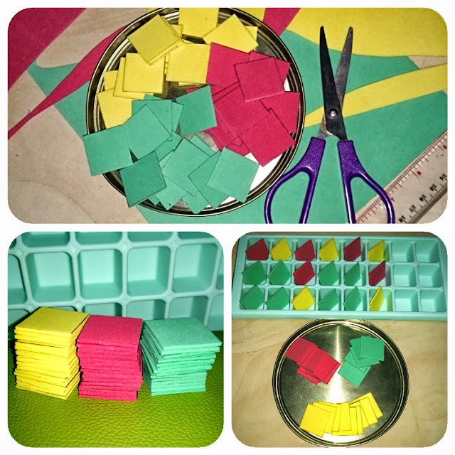 This Simple Mom Life: Ide belajar: Memanfaatkan sisa Craft Foam untuk ...