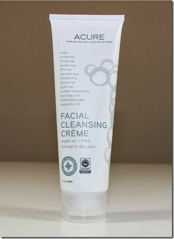 Acure Facial Cleansing Creme | Ages of Beauty: Acure Facial Cleansing Creme