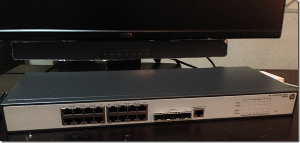 Virtual Real Experience (VMware): แกะกล่อง HP Switch v1910-16G