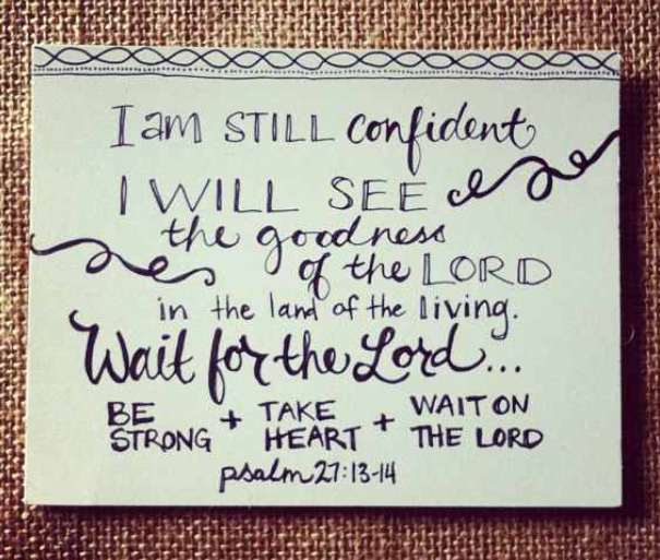 Medlin's Memories: My strength comes from the Lord.