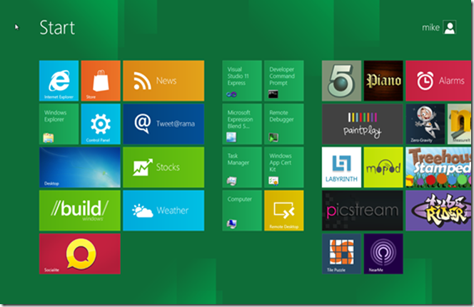 Mostly Ramblings...: Notes from //build/ - Windows 8