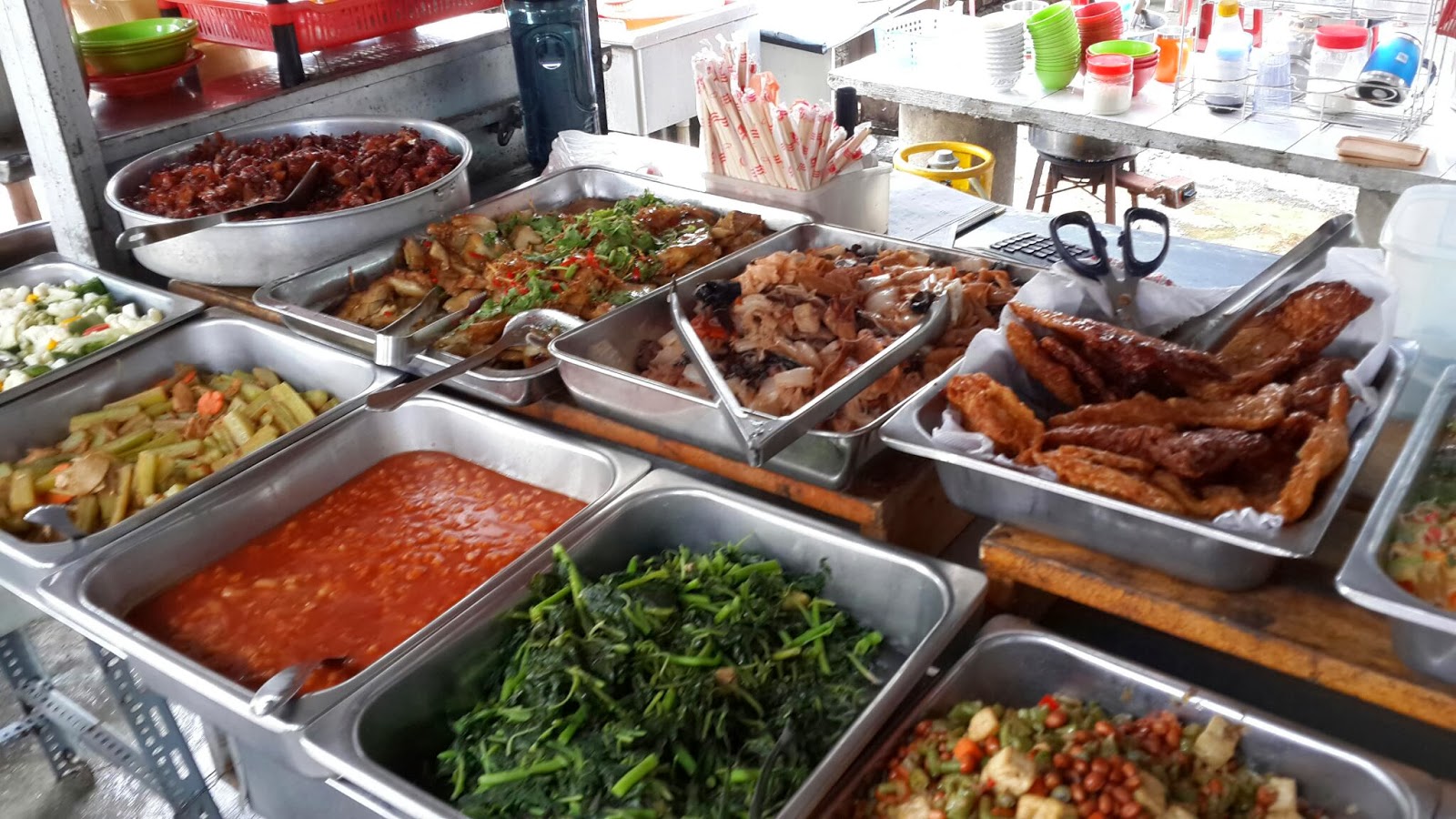 The Best Vegetarian Food In Malaysia: Vegetarian Food Stall (Jalan Ipoh ...