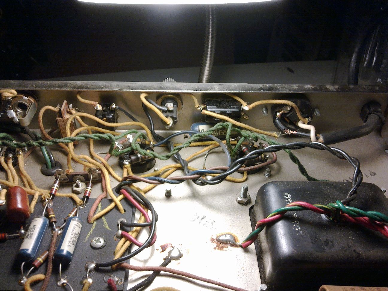 Paul P's Amps: AB165 Bassman Refurbishment & Modification