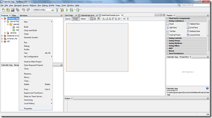 How to use JCalendar date picker in your Java Swing Applications with NetBeans